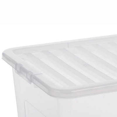 Wham Storage Box Clear (110L) Quality Product