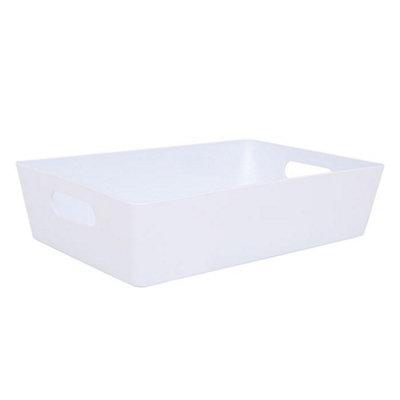 Wham Studio Tray Rectangular 4.01 Ice White 17 x 25cm One Colour (One Size)