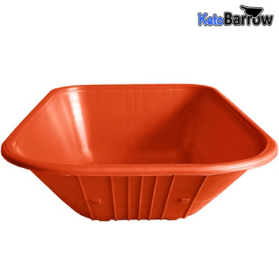 Wheelbarrow Body Tray Replacement Pan - 110L Capacity - Undrilled ...