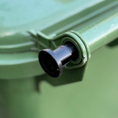 Wheelie Bin Lid Plastic Hinge Pins - Pack of 10