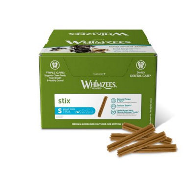 Whimzees Stix Small 12 Cm Display Box (Pack of 150) | DIY at B&Q