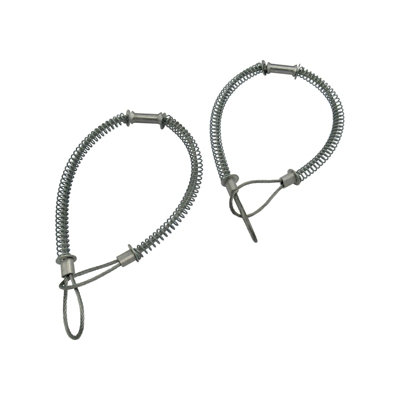 Whip Check Hose Safety Cables X2 3MM 1/8" (Air Compressor Check Restraints)