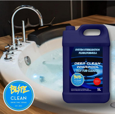 Whirlpool Jacuzzi Hot Tub Cleaner Internal Pipe Full System Cleanser ...