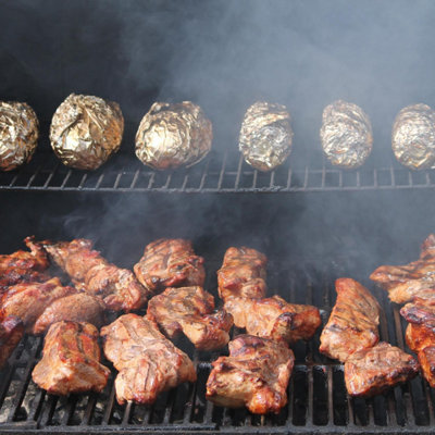 Whisky Smoking Wood Chips 1.6kg BBQ Barbecue Smoker Wood Charcoal Pellet Grils - 4 x Boxes