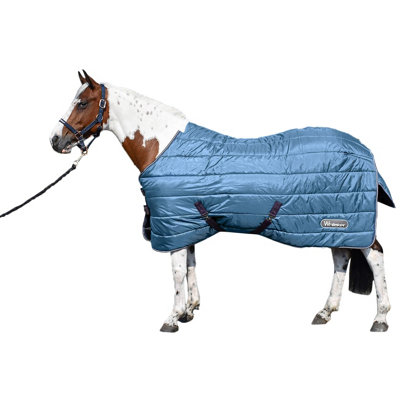 Whitaker Lupin Standard-Neck Horse Stable Rug Teal (5) | DIY at B&Q