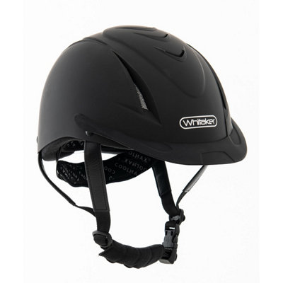 Whitaker NRG Riding Helmet Black (48cm - 52cm)