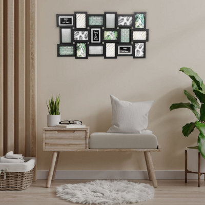 White - 18-Frames Multi Collage Photo Frames
