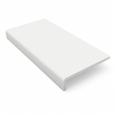 White 3m uPVC Capping Board 250mm Depth 9mm Thick Window Sill Cover 2 Pack