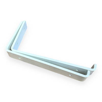 White 6 Pcs Heavy Duty Shelf Brackets for Scaffold Board Shelving ...