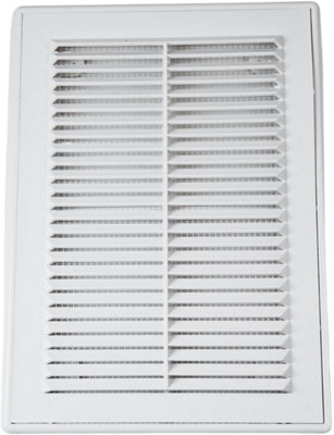 White Air Vent Cover 150x150mm -Interior and Exterior Wall Vents with ...
