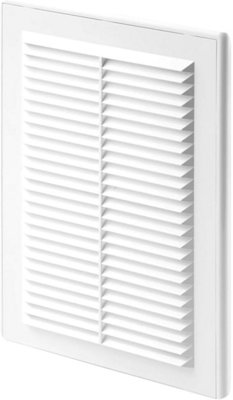 White Air Vent Cover 250x250mm -Interior and Exterior Wall Vents with ...