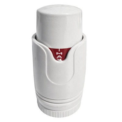 White Angled/Straight/Corner Replacement TRV Valve Head for ...