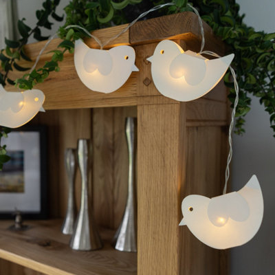 White Bird Paper String Lights | DIY at B&Q
