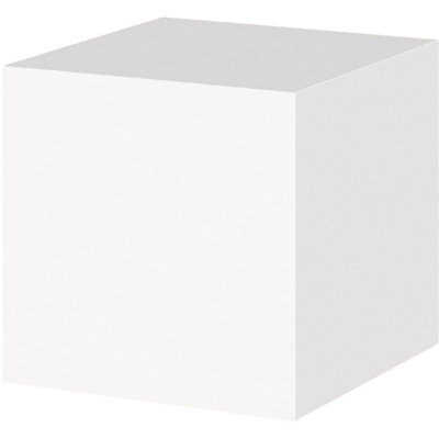 White Block Floating Shelf (DADO) 15x15x15cm