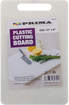 White Chopping Board Baking Plastic Kitchen Cutting Vegetable Fruit ...