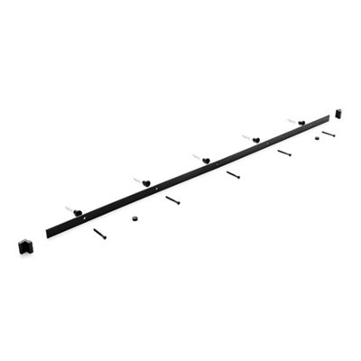 White Coated Sliding Internal Door H 213cm x W 91cm with Sliding Kit ...