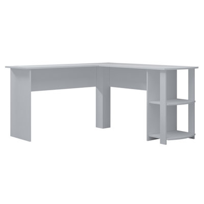 White Corner Computer Desk - Perfect for Home Office