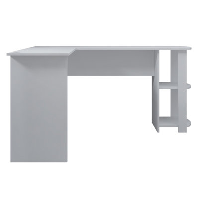 White Corner Computer Desk - Perfect for Home Office