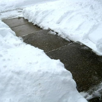 WHITE DE-ICING ROCK SALT 25KG BAG - ROCK SALT FOR CLEARING DRIVEWAYS ...