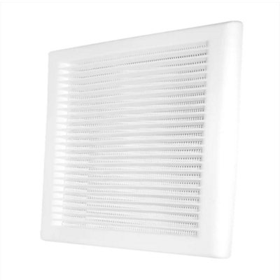White DL/135 RW LUX with Mesh Louvre Vent - Efficient Air Circulation ...