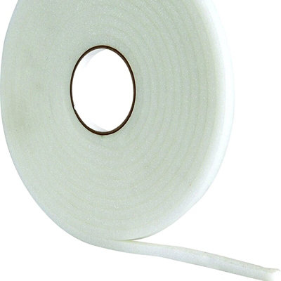 White Draught Excluder Weather Self Adhesive Foam Strip 5metre Stormguard