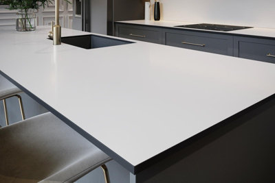 White Eclipse - Matt White Surface - Black Core - Compact Laminate ...
