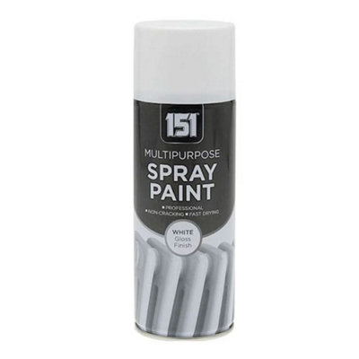 WHITE GLOSS PAINTING SPRAY 400ML