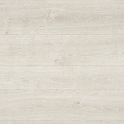 White Ivory Wood Effect Anti-Slip Contract Commercial Heavy-Duty Vinyl ...