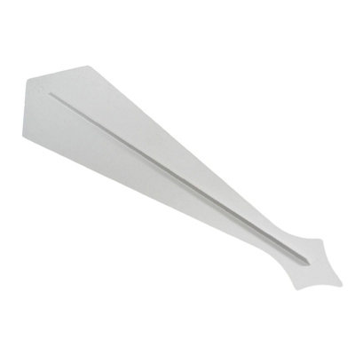 White Plastic Upvc Finial Fascia Joint for Gable Apex