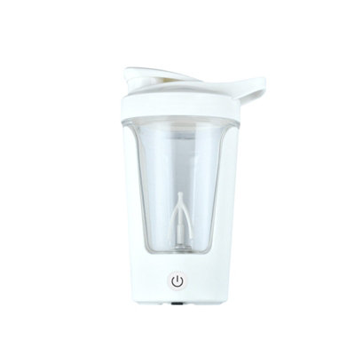White Rechargeable Temperature and Drop Resistant Automatic Blender Cup
