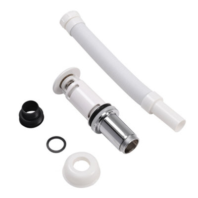 White Rectangle Counter Mounted Bathroom Counter Top Basin W 580mm x D ...