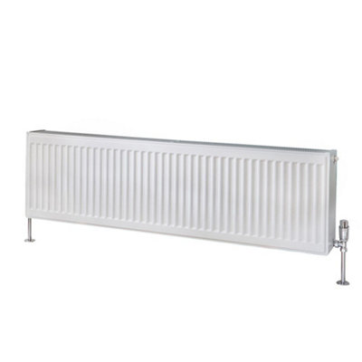 White Type 33 Horizontal Triple Panel Convector Radiator 400mm x 1400mm