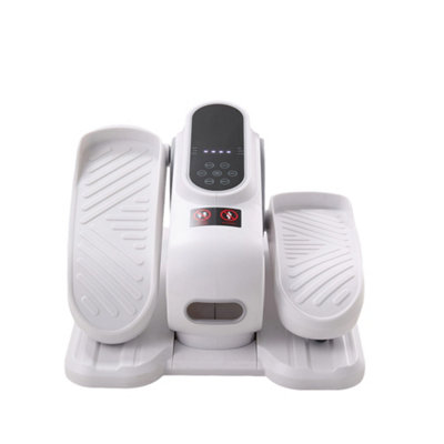 WHITE UNDER-DESK ELECTRIC ELLIPTICAL MACHINE LEGS TRAINER