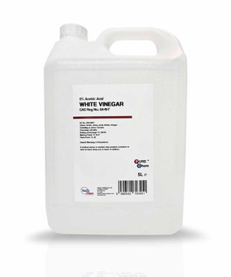 White Vinegar 5% Acetic - Pure Chem 5L