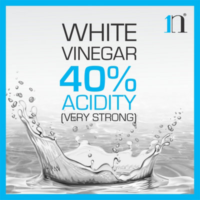 White Vinegar Cleaning 5 Litres HIGH STRENGTH 40% - All Natural Multi ...