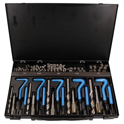 Whitworth V-Coil Thread Repair Cutter Kit Helicoil Damaged Threads 1/4 ...