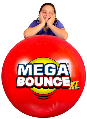 Wicked Mega Bounce XL Red. Huge inflatable bounce ball with a 2.5m ...
