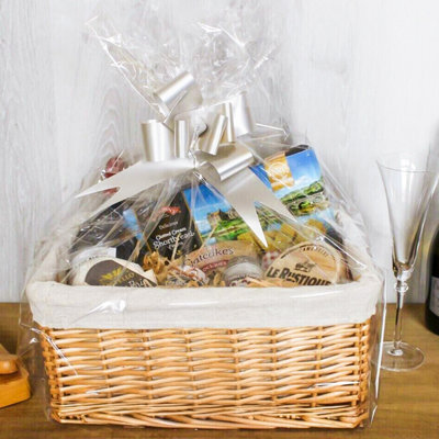 Wicker Hamper Basket with Make Your Own Kit