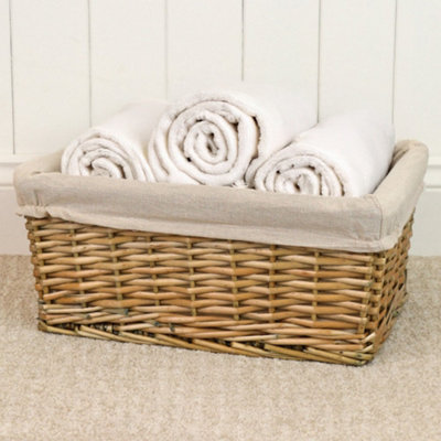 Wicker Hamper Basket with Make Your Own Kit
