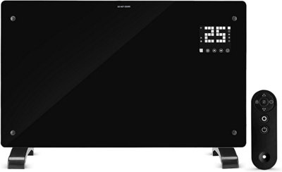 WiFi Smart Electric Glass Panel Heater 2500W Wall Mounted Or Free ...