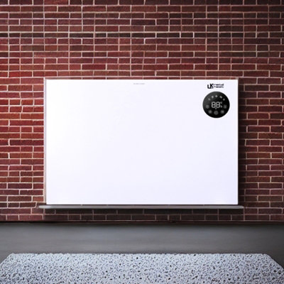 WIFI Wall Mounted Convector Heater 0.5/1 KW Panel White Dual Power Settings