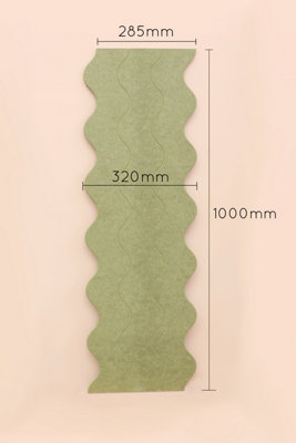Wiggle Tongue And Groove Wall Panels Handy Diy Size 1m X 28cm X 6mm