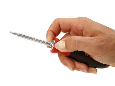 Wiha 03591 SYSTEM 6 SoftFinish Interchangeable Screwdriver Set, 12 ...