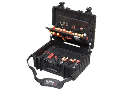 Wiha 40523 Competence XL electrician Tool Kit, 82 Piece (inc. Case ...