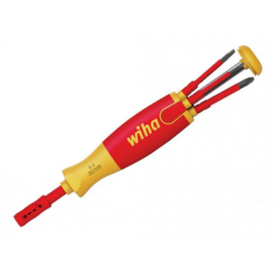 Wiha Electric Liftup Bit Magazine Tx Screwdriver Set, 6 Piece Multi ...