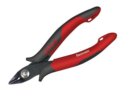 Wiha Electronic Diagonal Cutters 130mm for Precision Wire Cutting