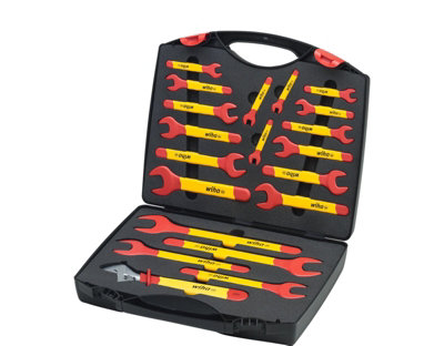 Wiha Insulated Spanner Set 21pcs 6 To 32mm Single Open End VDE ...