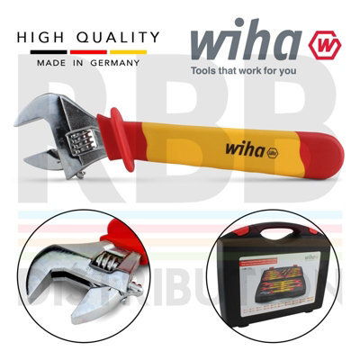 Wiha Insulated Spanner Set 21pcs 6 To 32mm Single Open End VDE ...