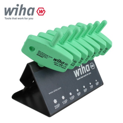 Wiha L key with Key Handle Torx Plus Sriver Set With Bench Stand T6 To ...
