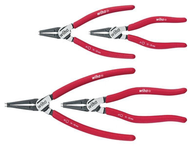 Wiha - MagicTips Classic Circlip Pliers Set, 4 Piece | DIY at B&Q